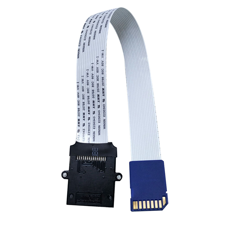 Male to Female Extension Cable Card Reader Memory Card Extender ...