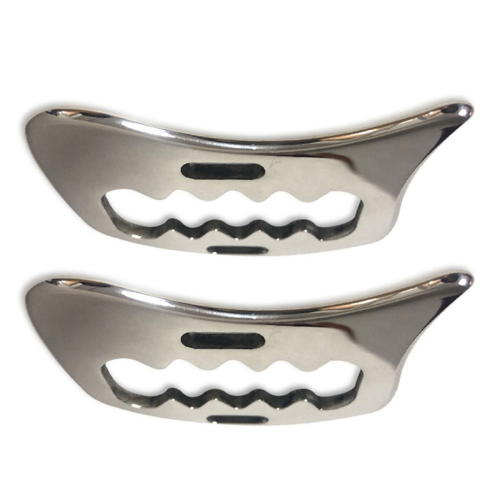 2X Stainless Steel Gua Sha Scraping Massage Tool Soft Tissue ...