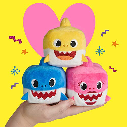 WowWee Pinkfong Baby Shark Official Song Cube - Daddy Shark, Blue, 5 x ...