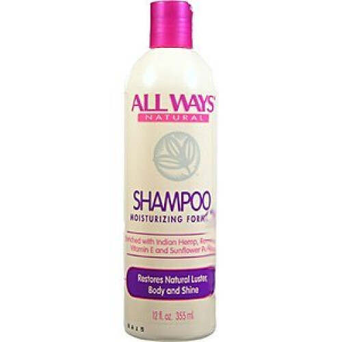 ALL WAYS Natural Shampoo Moisturizing Formula Restores Natural Luster ...