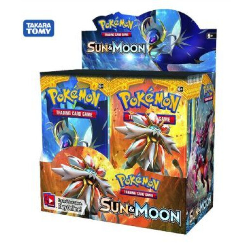 (324 Sun Moon) 324pcs Pokemon cards Sword & Shield Booster Box ...