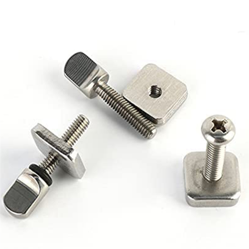 moresk-10 Pcs Fin Screws Stainless Steel Thumb Fin Screw and Plate ...