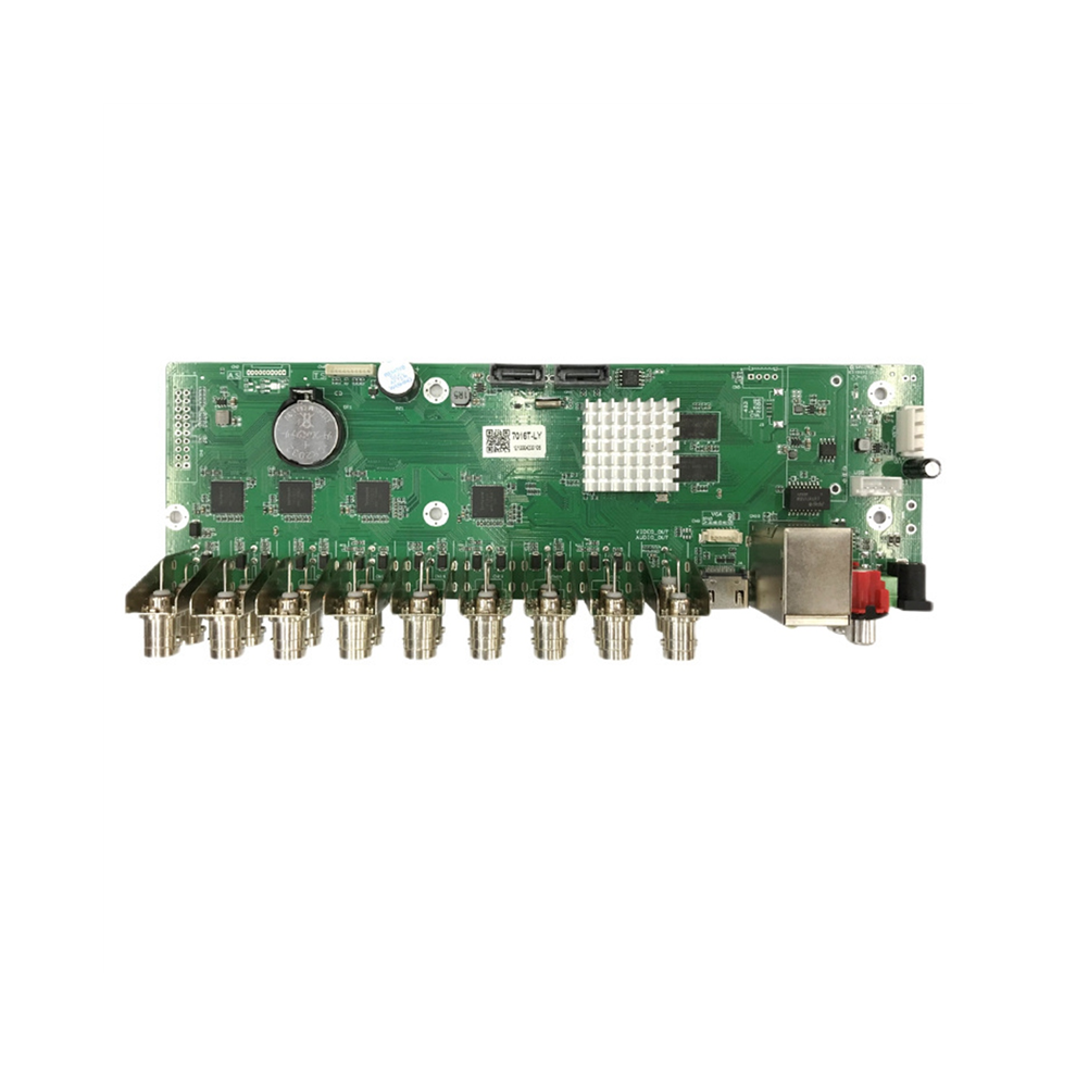moresk-16CH AHD DVR Motherboard XVI/AHD/TVI/CVI/CVBS/IP Coaxial Audio ...