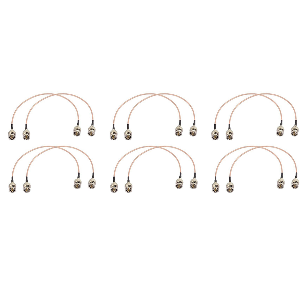 moresk-12Pcs 3G HD SDI Cable BNC Cable 30cm 75 Ohm for Cameras Video ...