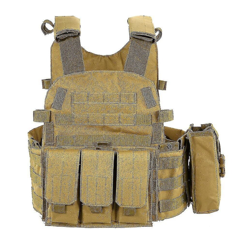 (8) Outdoor Training Tactic Vest Body Armor Adjustable Combat Vest ...