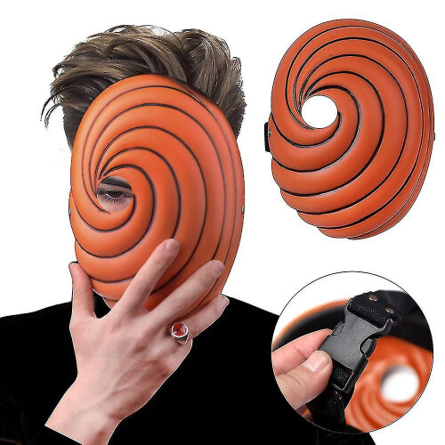 Anime Naruto Akatsuki Tobi Obito Cosplay Mask Halloween Masks Obito ...