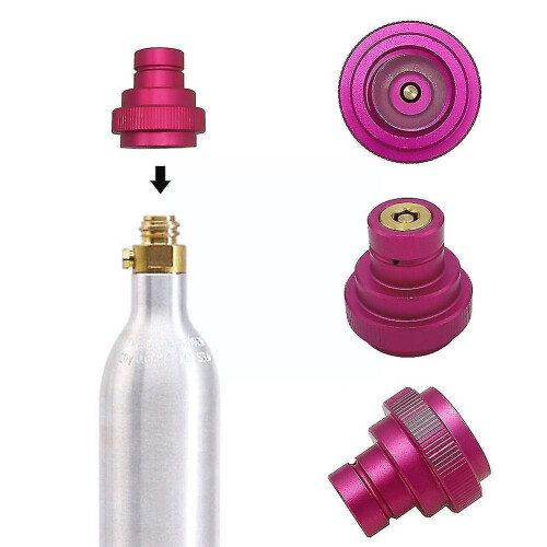 Bottle Adapter Co2 Duo Terra Art Pink Sodastream Machine Quick Bubbler ...