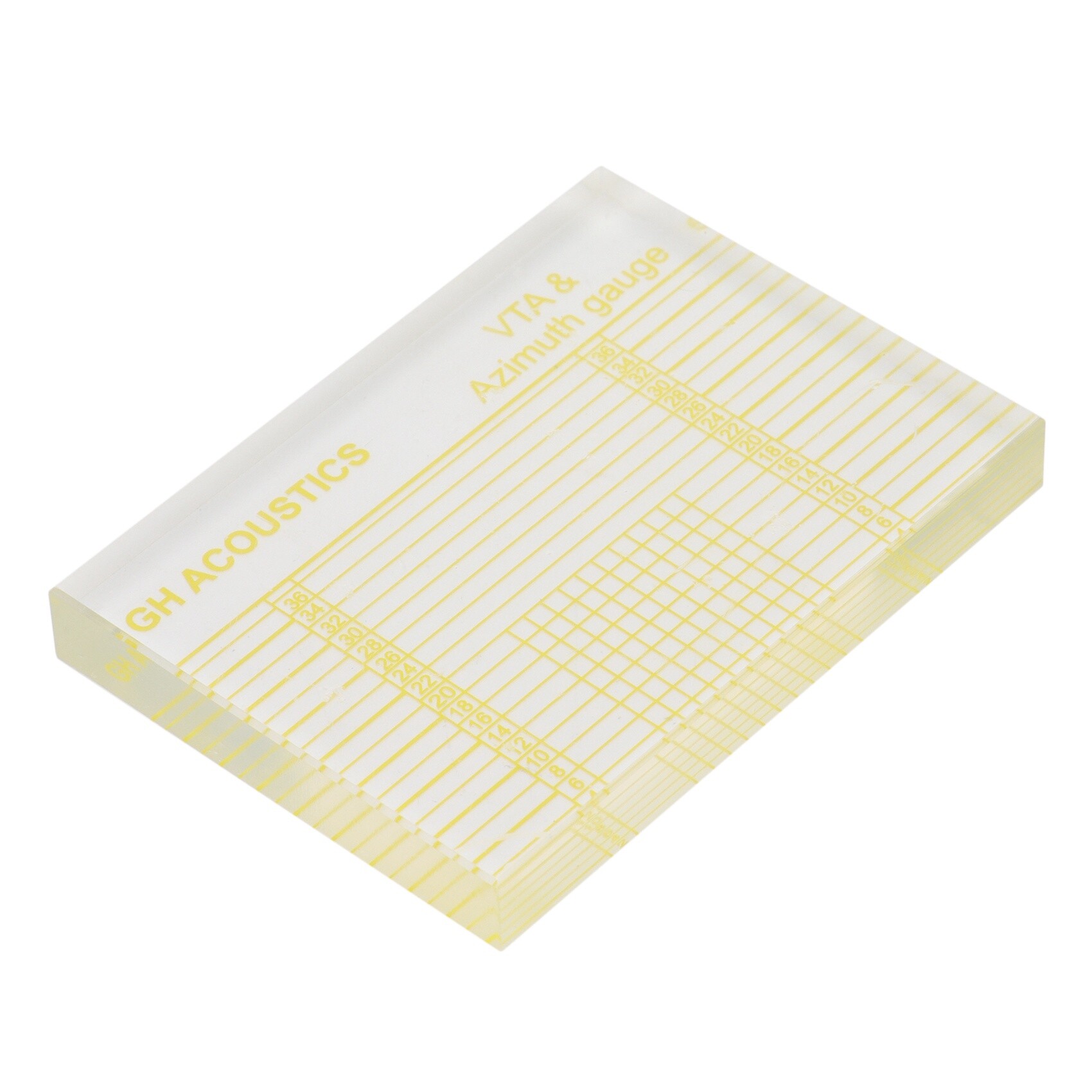 Protractor VTA Set, Turntable Phonograph LP Phonograph Stylus Alignment ...