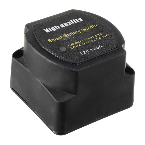 Dual Battery Smart Isolator 12V 140 Amp Voltage Sensitive Relay VSR ...