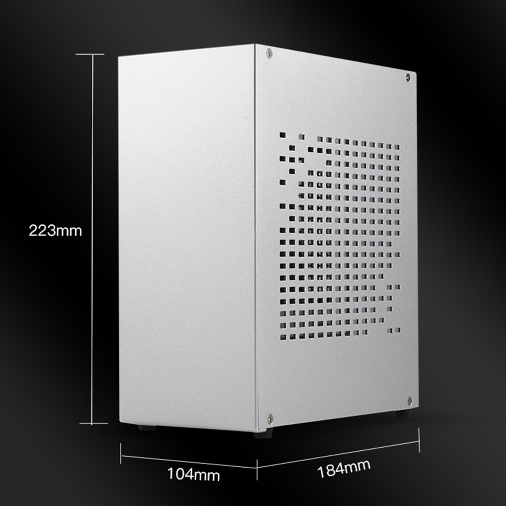 A07 Mini ITX Computer Case Chassis HTPC Host Case USB3.0 ITX Enclosure with Graphics Card ...