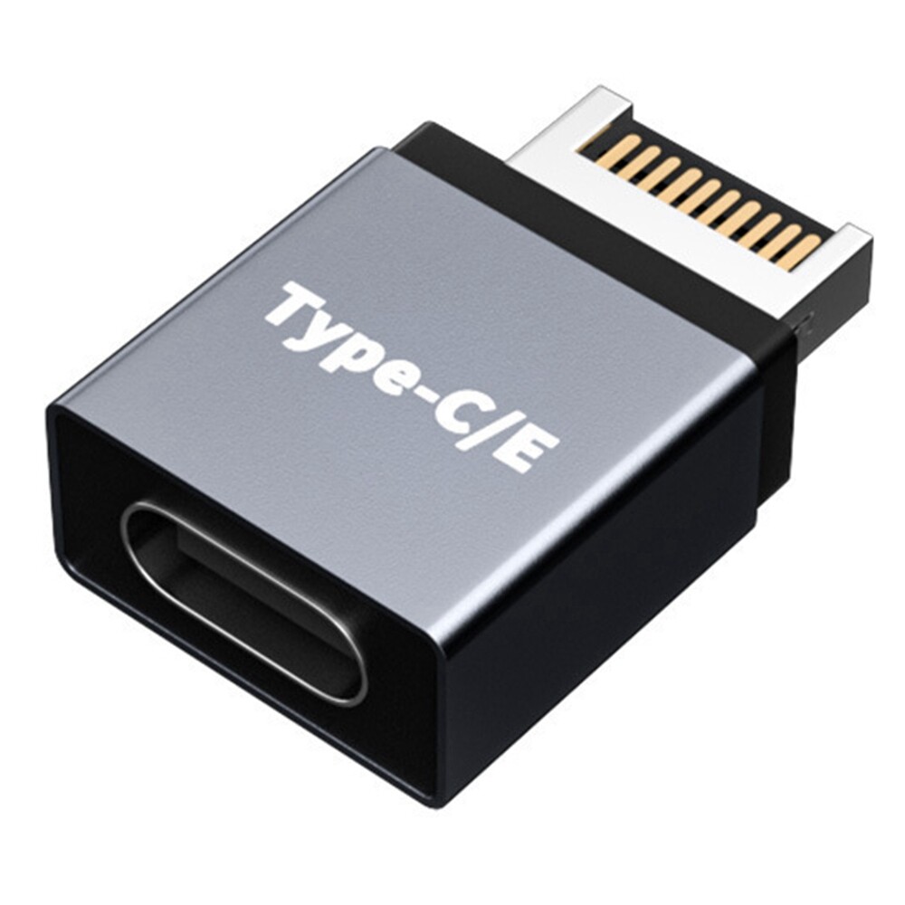 Type-E Male Type-C Female Converter USB 3.1 Front Panel Header Type E ...