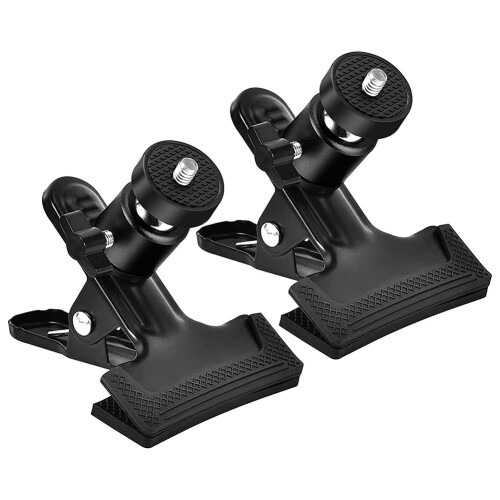 Camera Flash Mount 360 Degree Camera Clamp Holder Tripod Clamp Mount ...