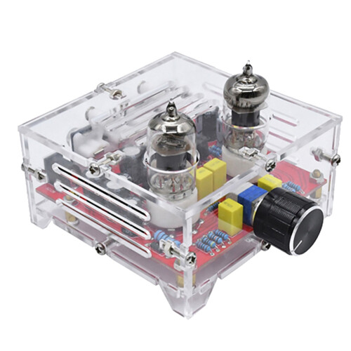 Hifi Fever 6J1 Tube Preamp Amplifier Board Dual Channel Class a Volume ...