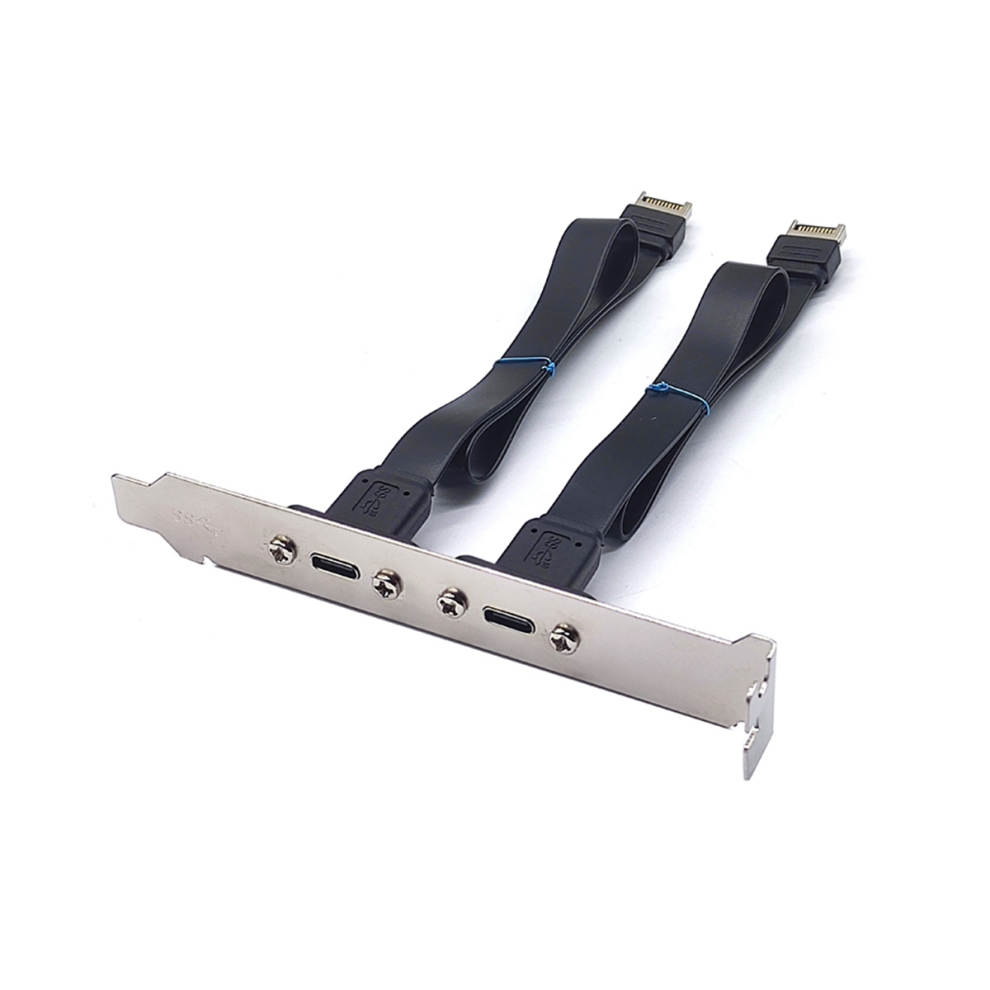 USB 3.1 Front Panel Header Type E Male To Type C Female Connector ...