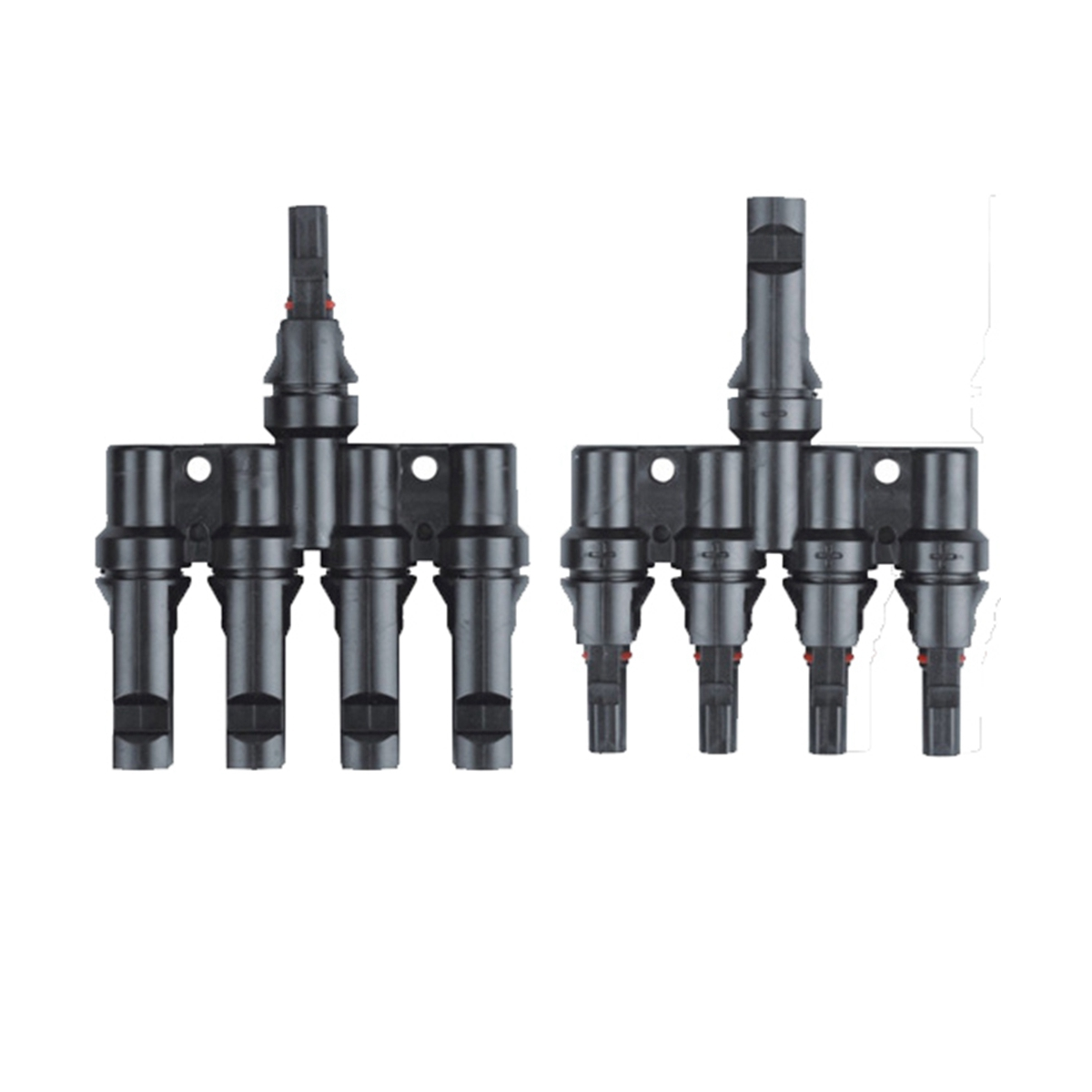 1 to 4 Solar Panel Connector Waterproof Male and Female Connectors DIY ...