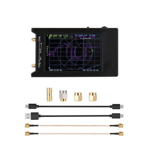 -H4 Vector Network Analyzer 10KHz-1.5GHz MF HF VHF UHF Antenna Analyzer ...