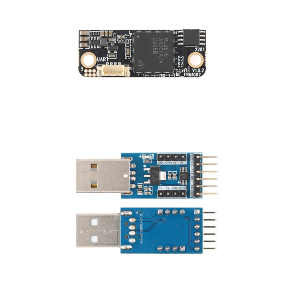 FR1002 Face Recognition Module 3D IR Infrared Binocular Camera Live Detection for UART Serial ...