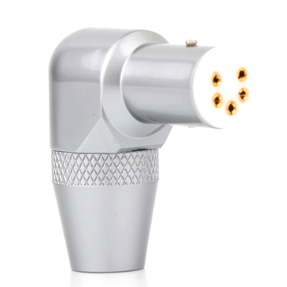 DI91G Turntable Plug Socket 5 DIN Female Vinyl Gold Plated Right Angled ...