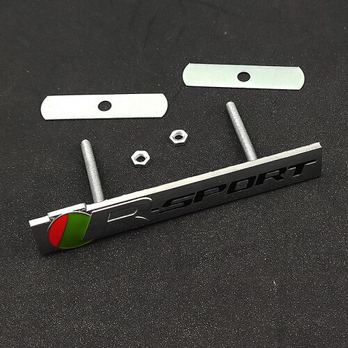 Otwoo 3d Metal Rsport R Sport Logo Car Front Grill Emblem Trunk Badge ...