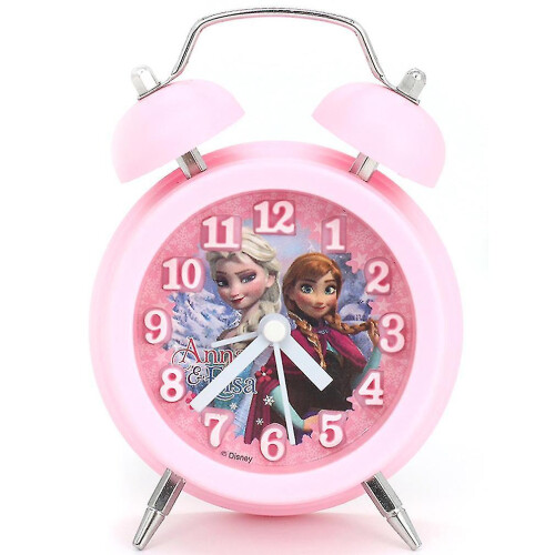 New Alarm Clock Elsa Anna Frozen Student Cartoon Bedside Clock Girls ...