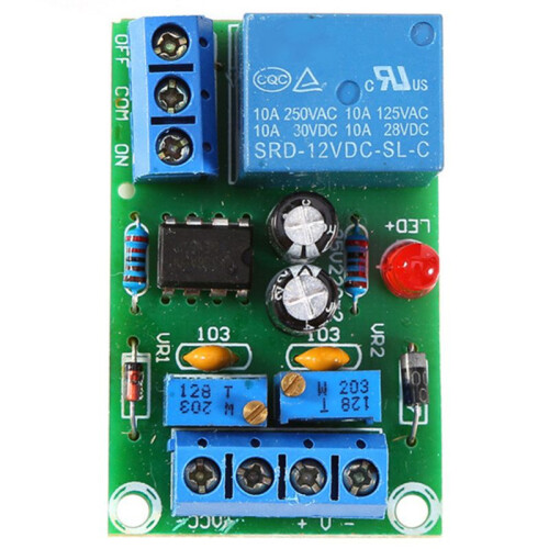 12V Battery Automatic Charging Controller Module Protection Board Relay ...