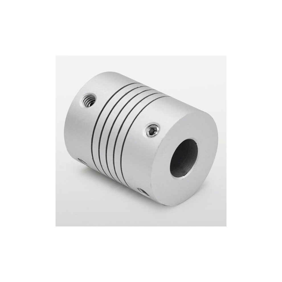 6mm to 8mm Shaft Coupling 25mm Length 18mm Diameter Stepper Motor ...