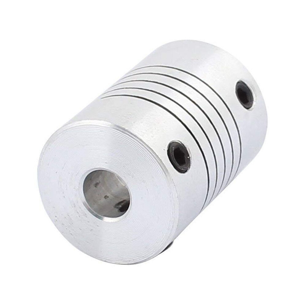 6mm to 8mm Shaft Coupling 25mm Length 18mm Diameter Stepper Motor ...