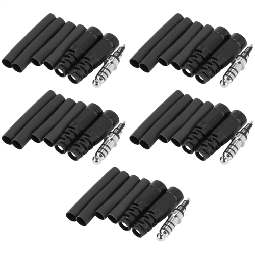 5X Replacement Helicopter Plug Headset Adapter U-174 / U Type A Solder ...