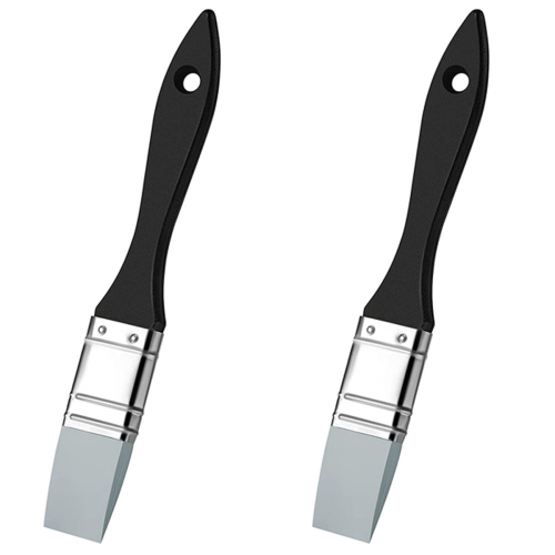 2X Silicone Color Shaper Brush Wide Firm Flat Silicone Paint Brush ...