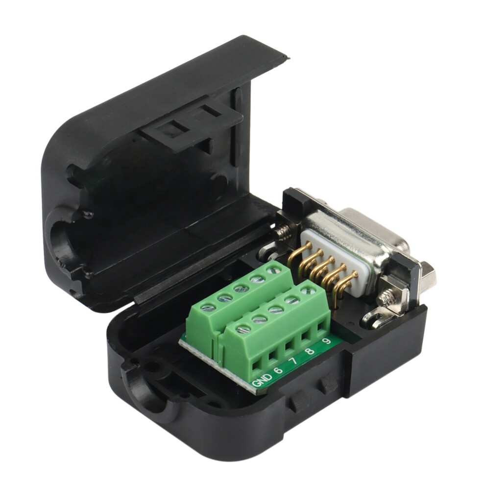 DB9 Connector RS232 Male Female D-SUB 9PIN RS485 Breakout Terminals ...