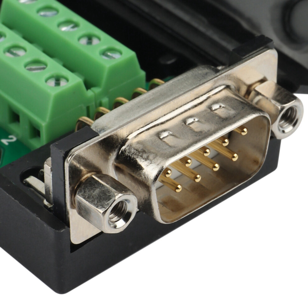 DB9 Connector RS232 Male Female D-SUB 9PIN RS485 Breakout Terminals ...