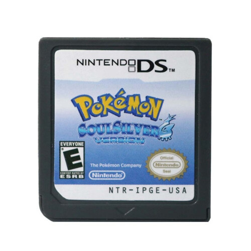 (SoulSilver Version) Pokemon DS Series Cartridge Video Game Console ...