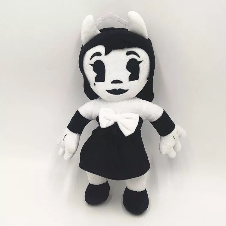 (30CM Bendy Girl) Bendy and the Ink Machine Series Figure Bendy Boris ...