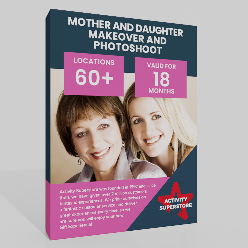 Activity Superstore Mother & Daughter Makeover & Photoshoot Experience ...