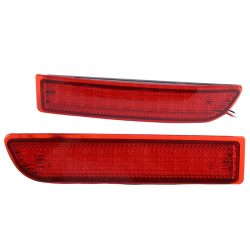 2X Car Tail Light Parking Brake Rear Bumper Reflector Lamp Red on OnBuy
