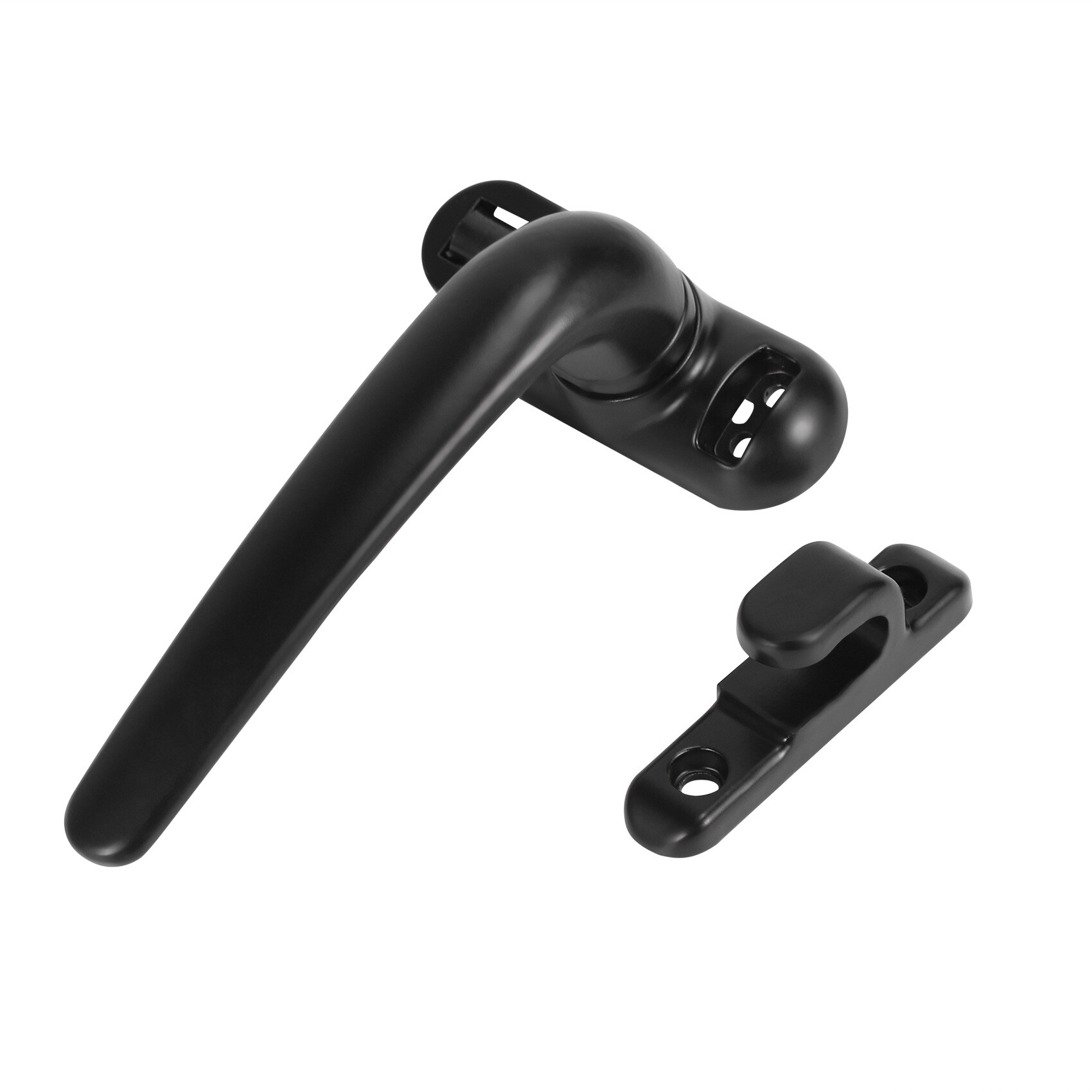 Door and Window Handle Lock Casement Window Lock Wheel Handle Black on ...