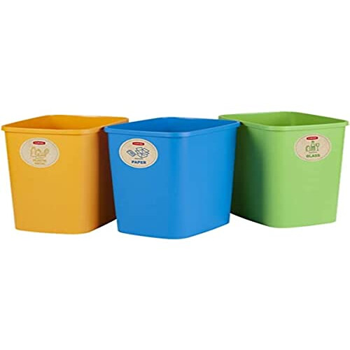 Eco Friendly Set of 3 Waste Separation System Waste Separation Paper ...