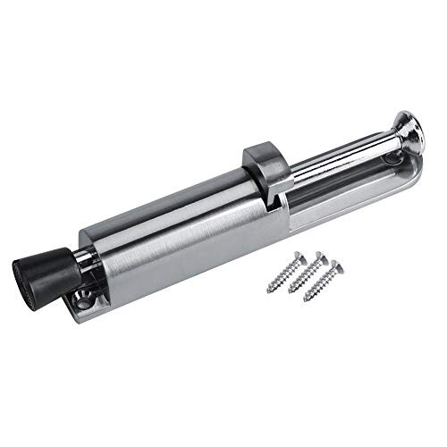 Heavy Duty Door Holder Zinc Alloy Step On/Off Door Stopper Soft Rubber ...