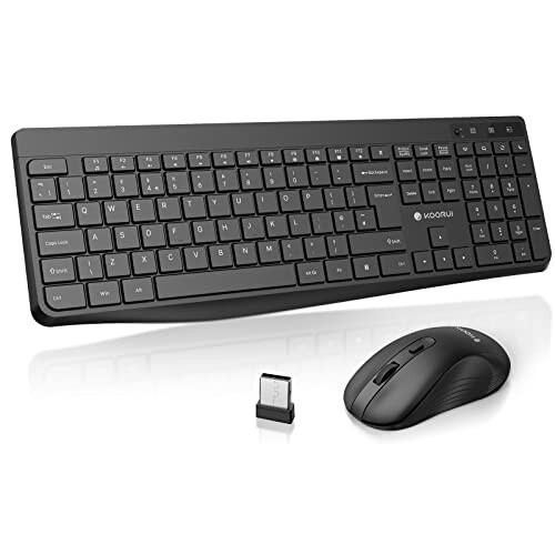 Wireless Keyboard and Mouse Combos, 12 Multimedia and Shortcut Keys UK ...