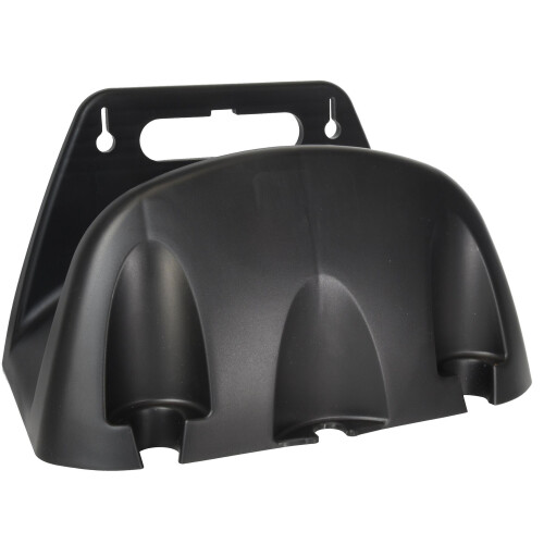 (Black) Garden Irrigation Hose Pipe Hanger Wall Mounted Holder Plastic ...