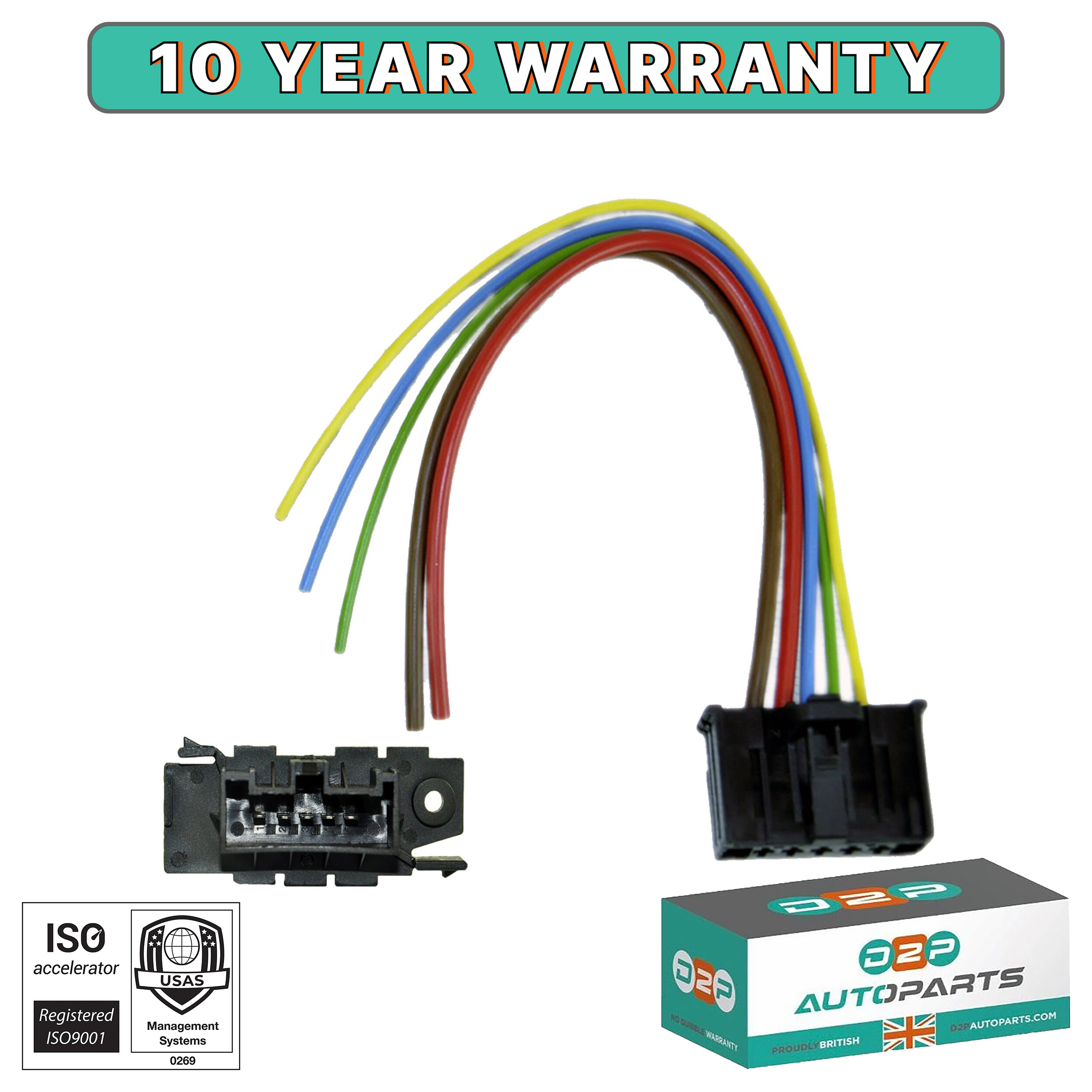 HEATER BLOWER FAN MOTOR WIRING LOOM FOR CITROEN RELAY, PEUGEOT BOXER ...