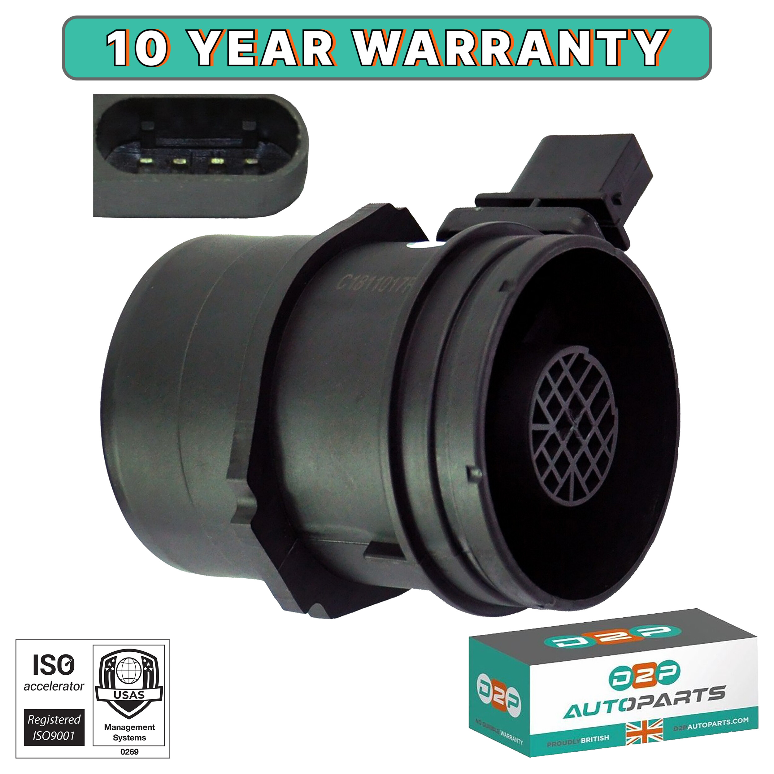 MASS AIR FLOW METER SENSOR FOR MERCEDES VITO VIANO W639 0000942048 ...