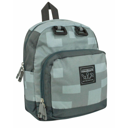 Minecraft Mini Backpack (Boys Grey) on OnBuy