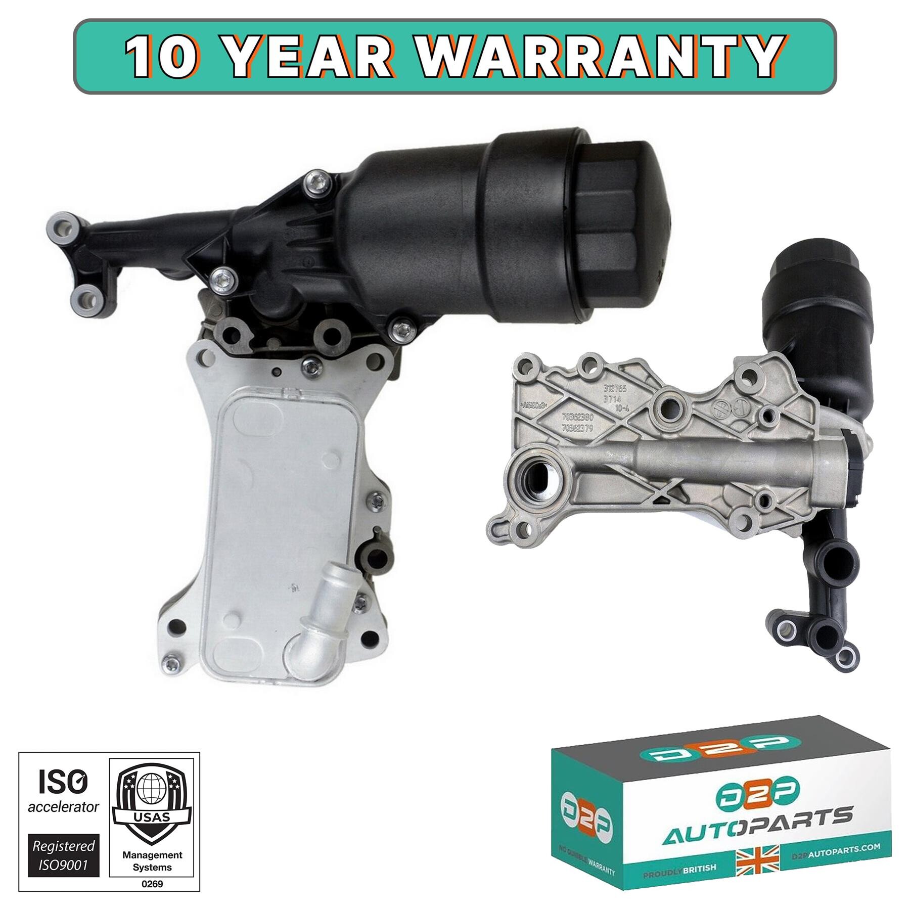 FOR MERCEDES OM651 ENGINE OIL FILTER HOUSING & COOLER A6511801310 ...