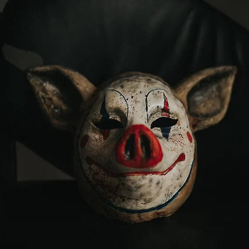 New Arrival Clown Pig Latex Mask Funny Animal Masks Horror Halloween ...