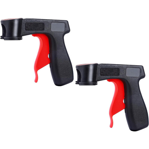 2 Pack Pistol Grip Trigger Aerosol Spray Paint Can Gun Handle Paint ...