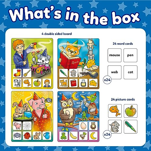 Orchard Toys Word Wizards, Educational Spelling and Word Game, Helps ...