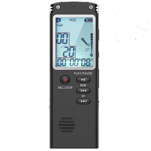 Chronus 4GB Digital Voice Activated Recorder with Playback Keys Lock ...