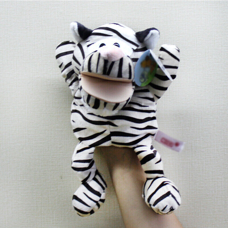 (Tiger Puppet (can open mouth)) Plush Hand-Puppets Funny Open Mouth Boy ...