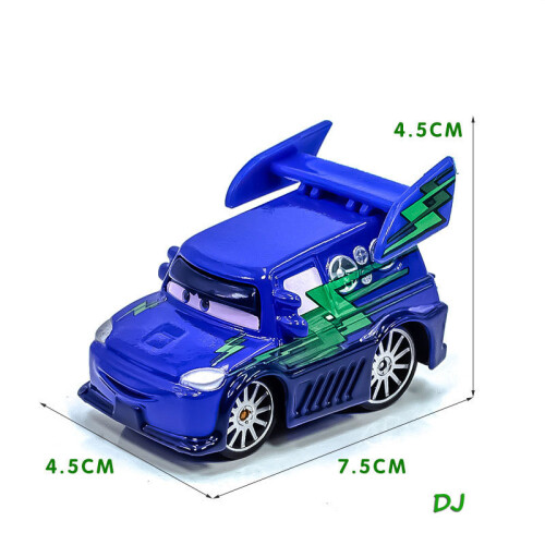 (dj) Cars Slug Dj Wingo Boost Drag Racing Party Sheriff Lightning ...